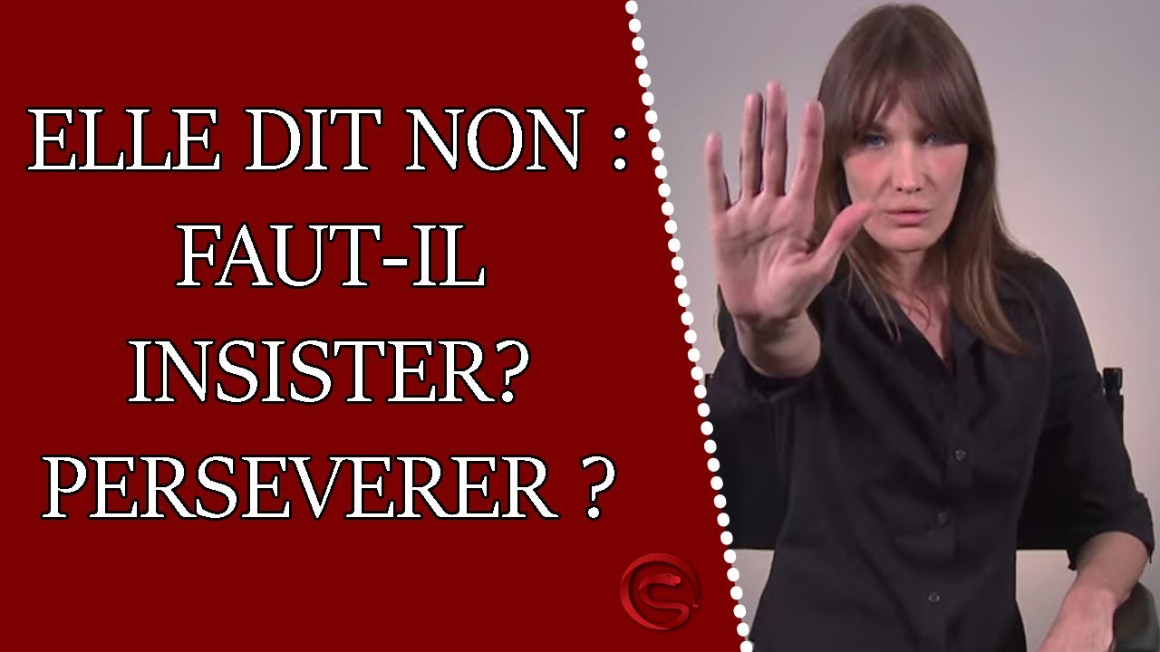 Quand une fille dit non, faut-il persévérer en séduction ? - Coaching ...
